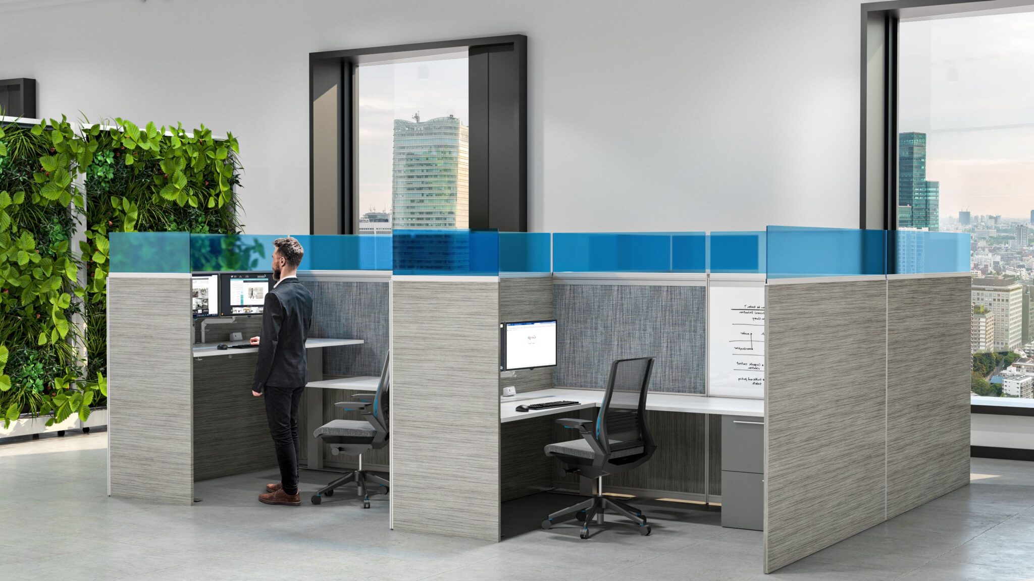 MODERN OFFICE CUBICLE WORKSTATIONS REIMAGINED - Manila Office Furniture ...