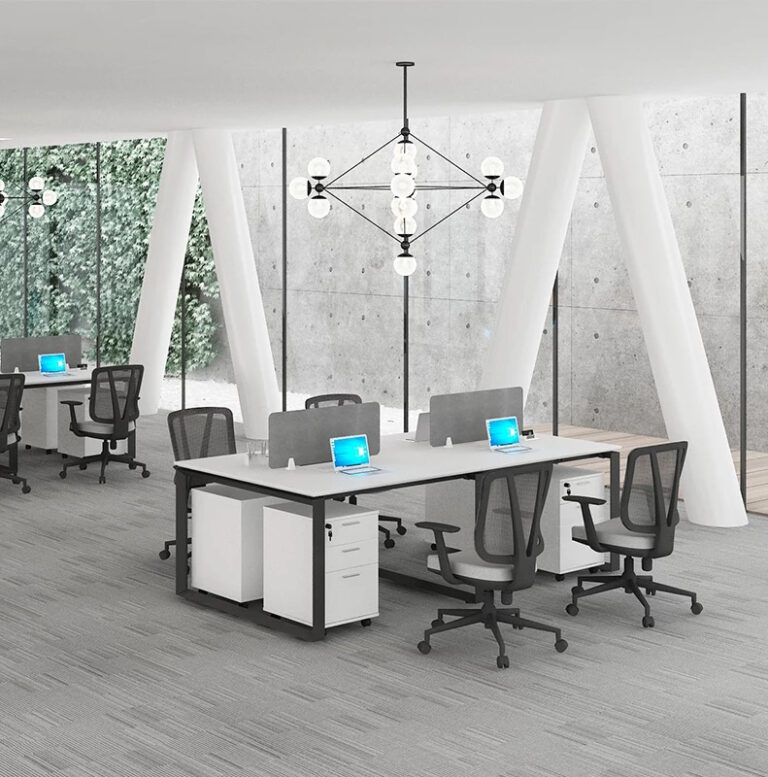 Workstation Aw-28 | Custom 4-Person Office Workstation Manila