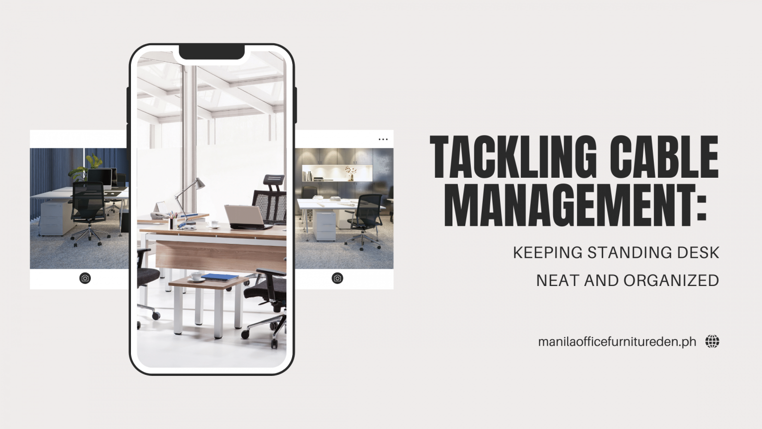 Tackling Cable Management: Keeping office furniture Neat - Manila ...