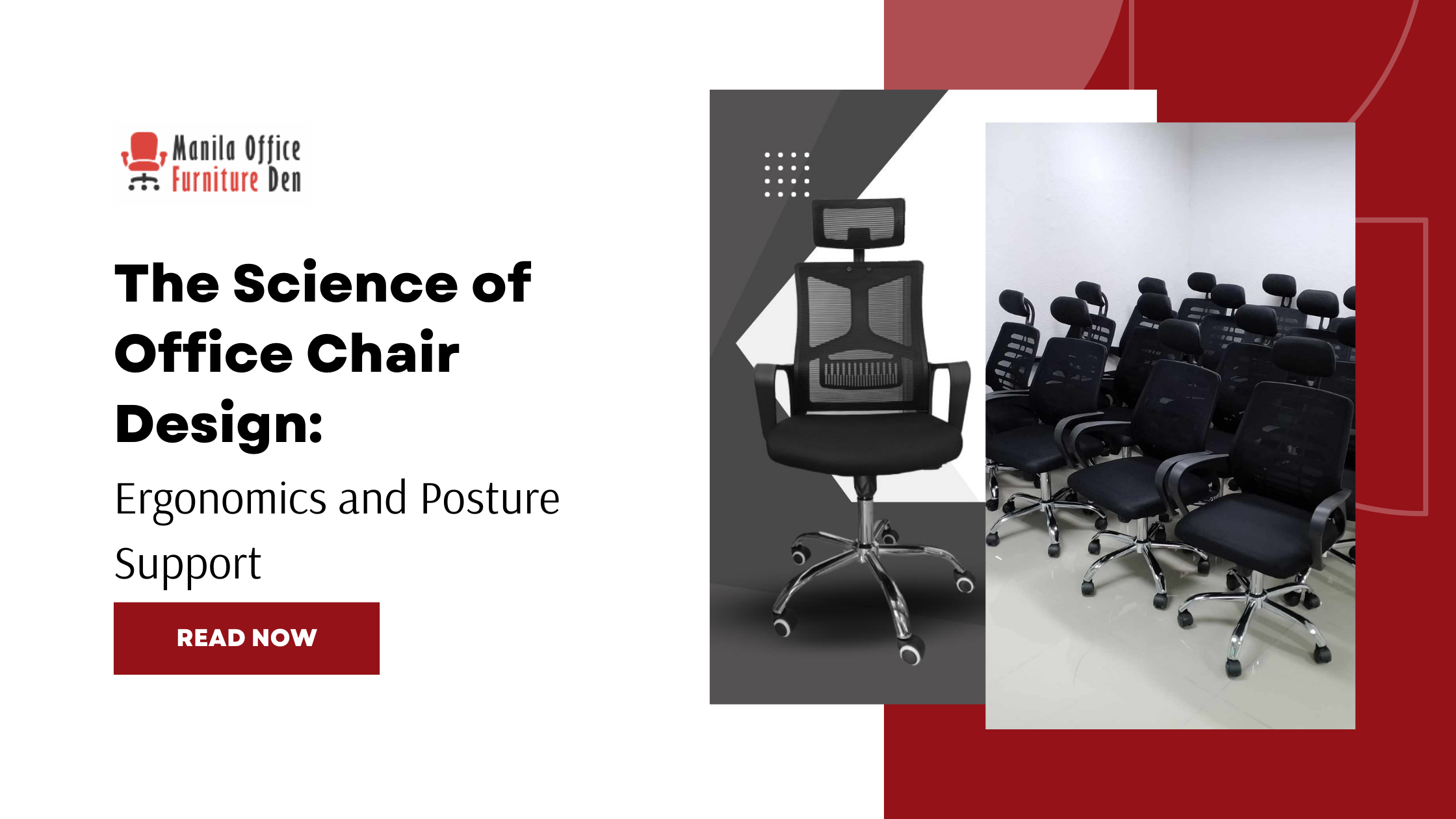 The Science of Office Chair Design: Ergonomics - Manila Office ...