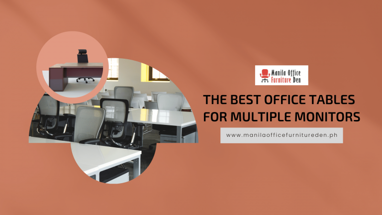 The Best Office Tables for Multiple Monitors - Manila Office Furniture ...