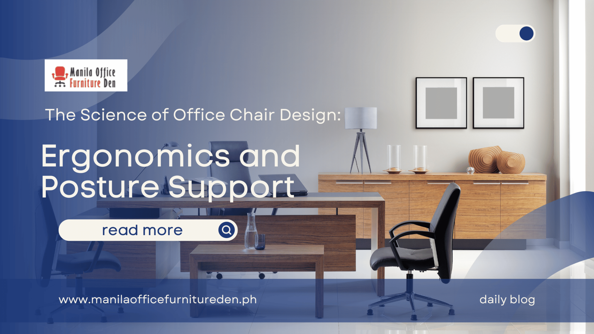 The Science of Office Chair Design: Ergonomics - Manila Office ...