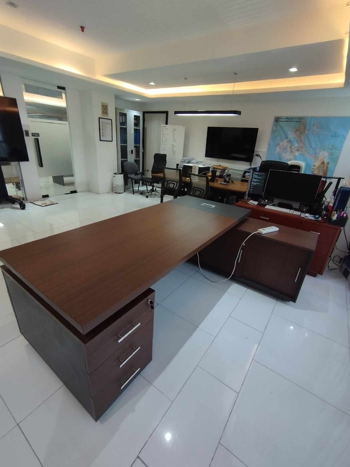Executive Office Table Sample Projects - Manila Office Furniture Den Corp